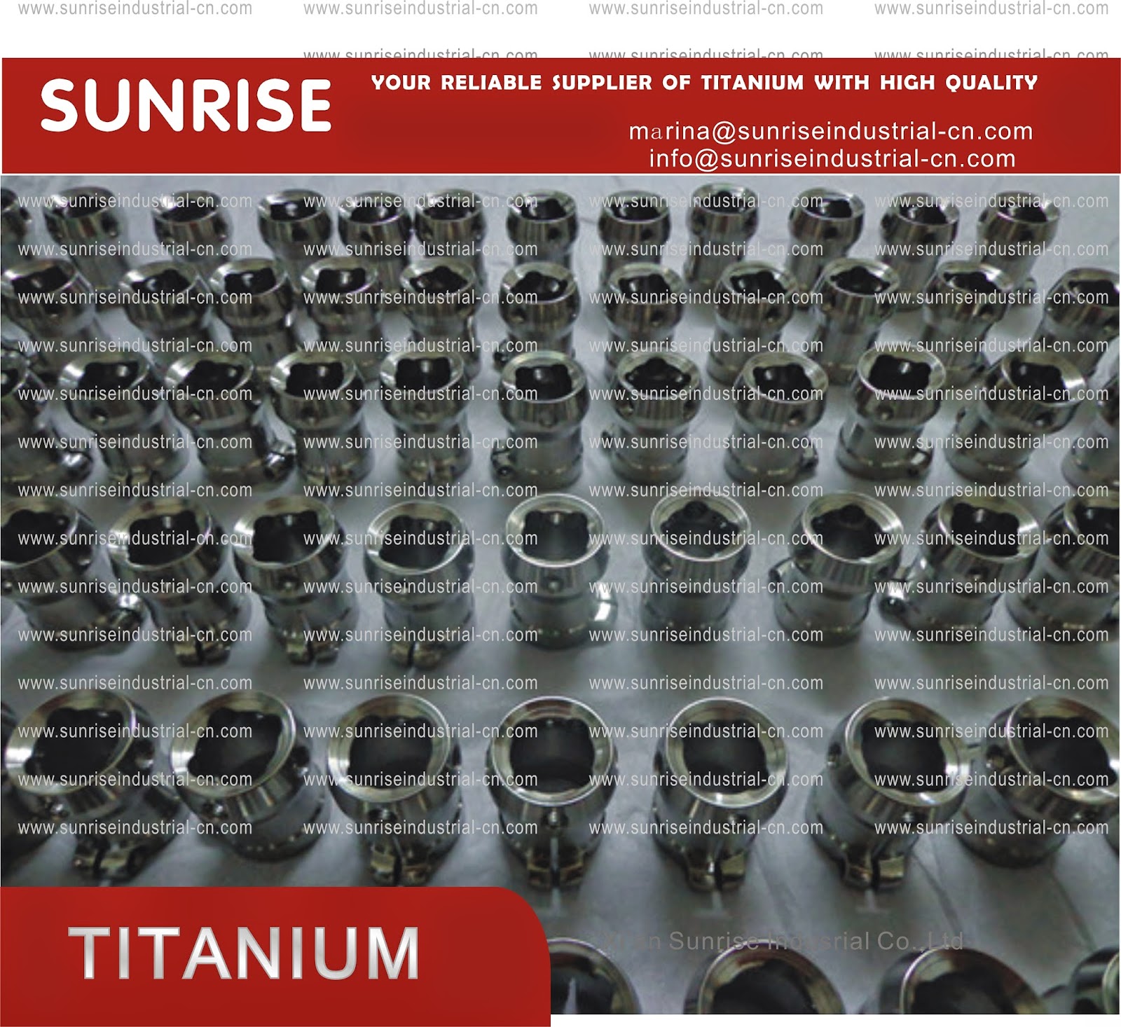 Ti: Titanium components