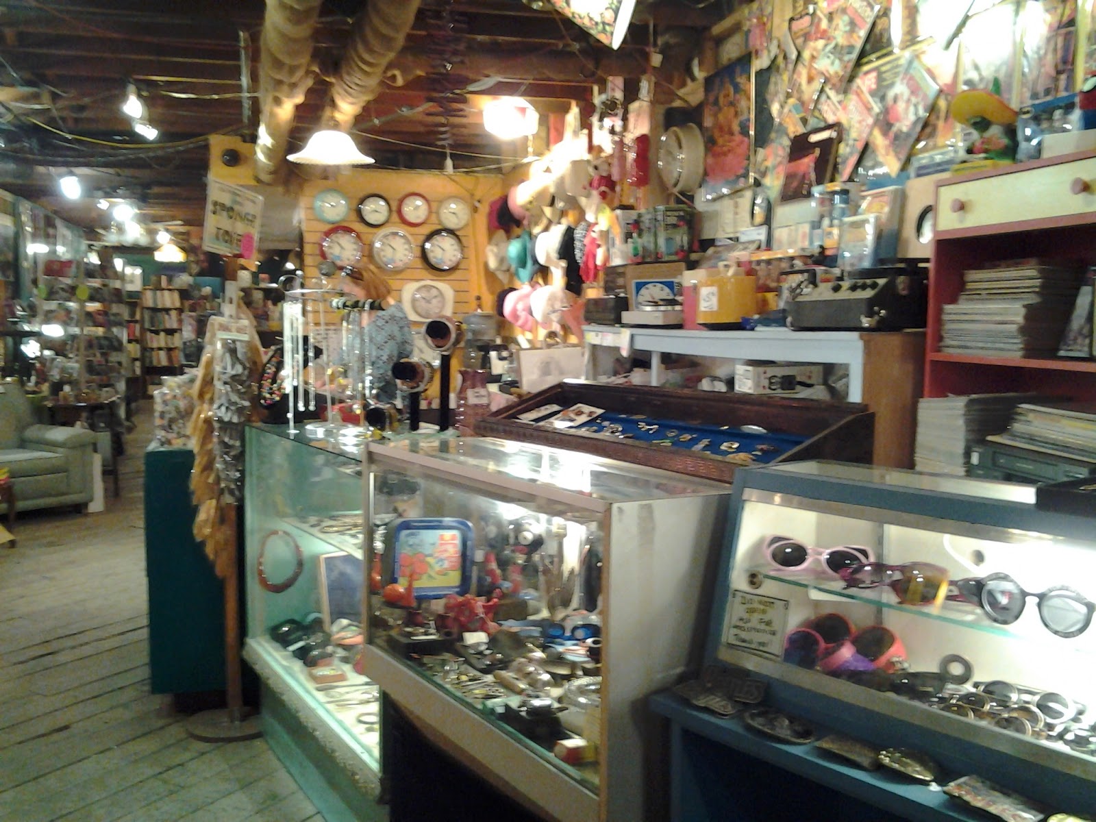 Winding Spiral Case: The Junque Cellar on Whyte Avenue