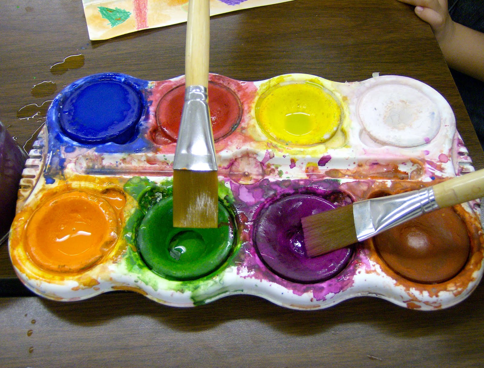 Zilker Elementary Art Class: Kinder Pattern Paintings