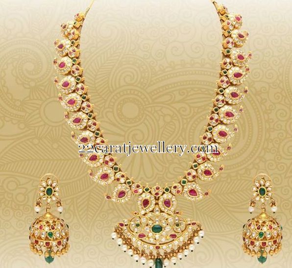 6 Different Styles Mango Mala Sets - Jewellery Designs