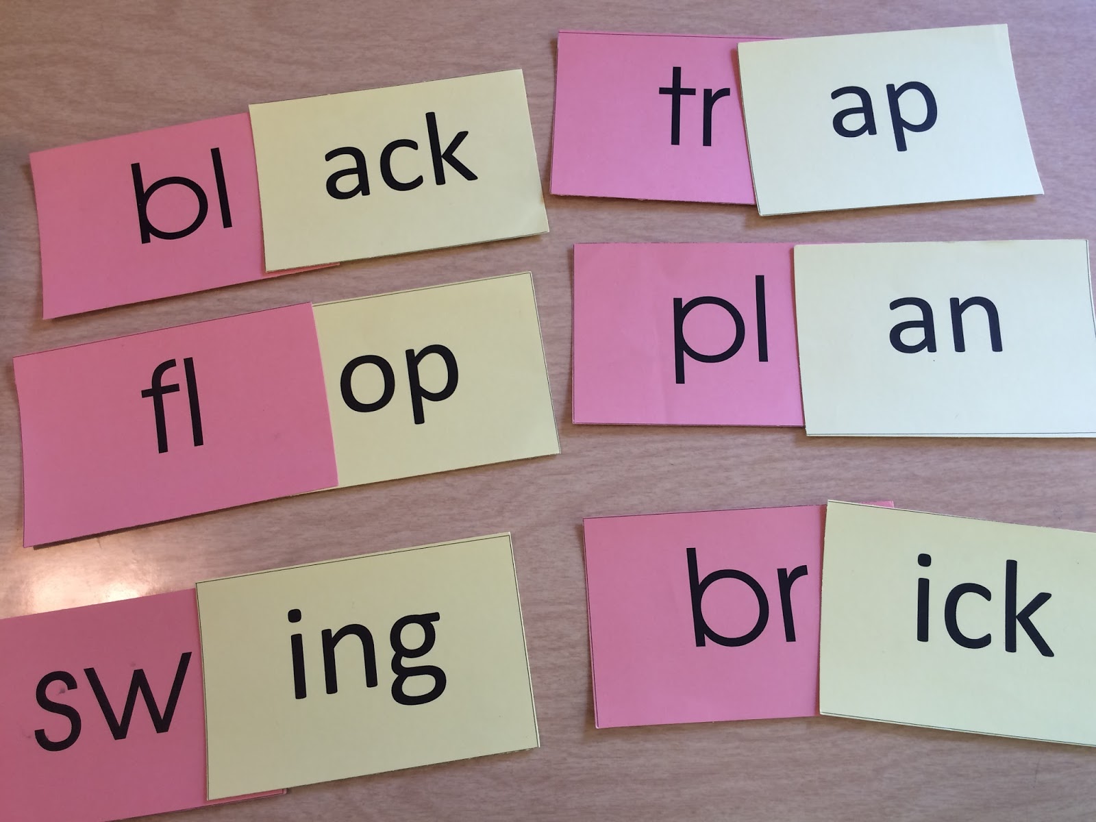 Beginning Consonant Blends - First Grade Centers and More