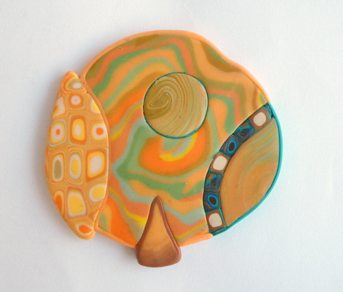 366 Creative days: Polymer clay fish - 11 of 366 creative days