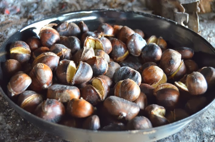 El Rincón de la Mariposa: Castañas Asadas