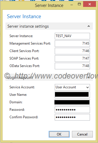 How to add new instance in Microsoft dynamics Navision Administration.