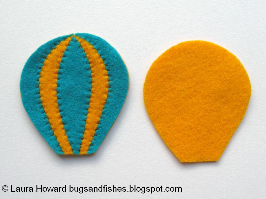 How To: Sew a Felt Hot Air Balloon Tape Measure Cover | Bugs and Fishes ...