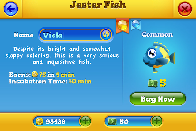 Pocket Fishdom Wiki: Fishipedia - Jester Fish