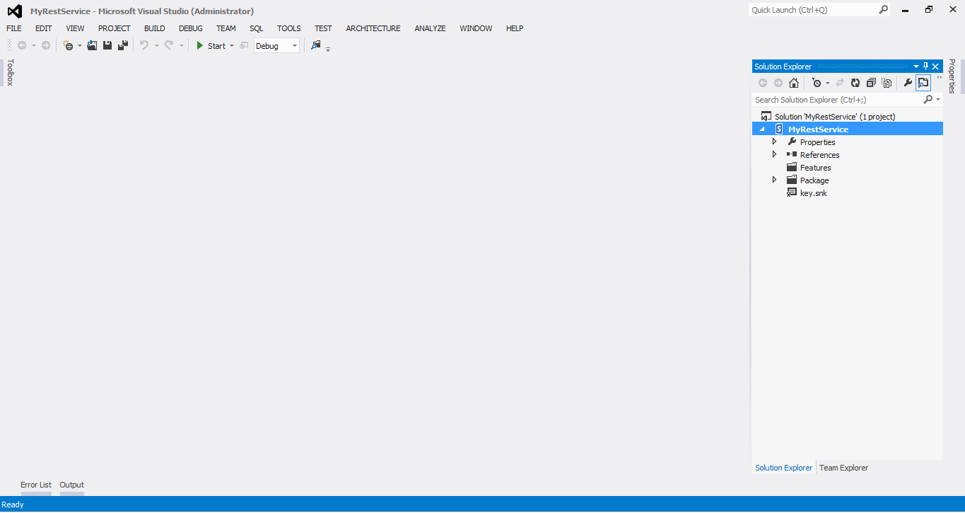 Things to share: Creating a custom WCF REST service for SharePoint 2013 without a Visual Studio ...