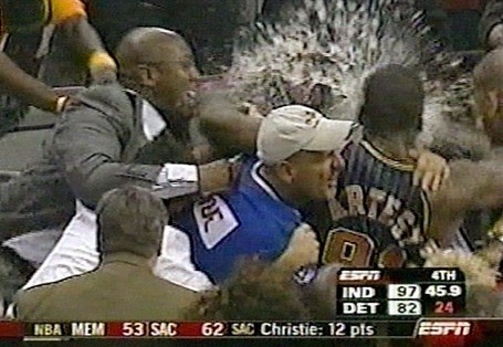 SportsVault: Malice at the Palace: Pistons/Pacers Brawl