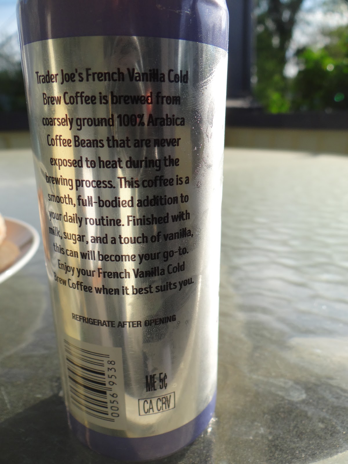 Trader Joe's 365: French Vanilla Cold Brew