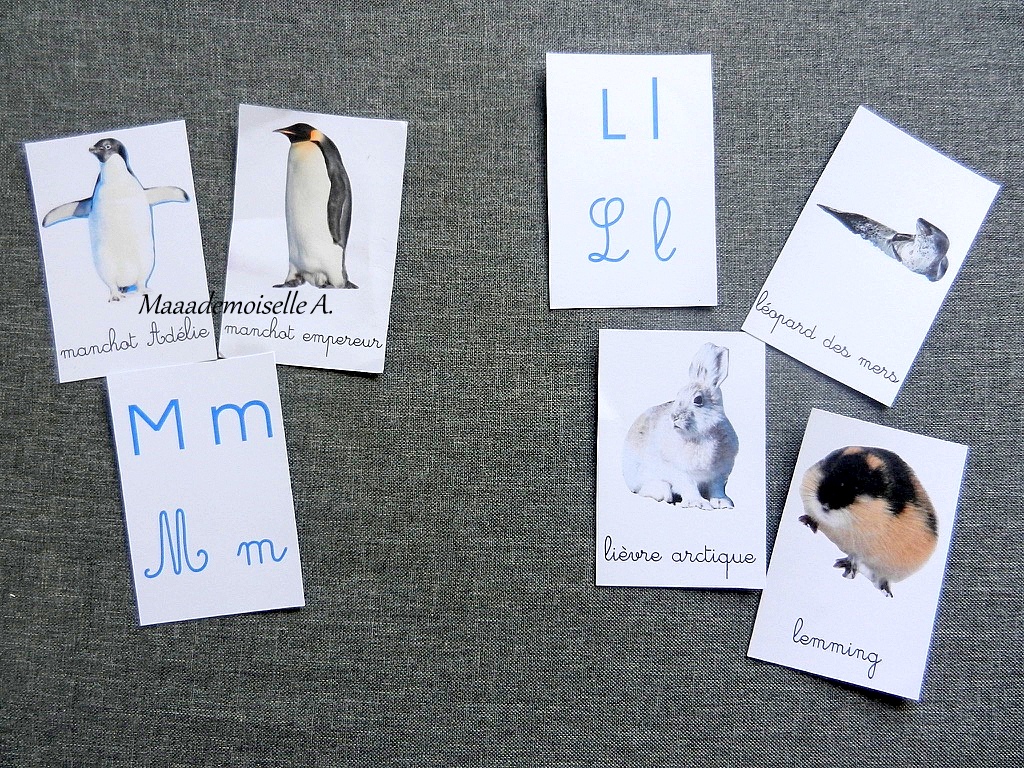 Maaademoiselle A.: || Cartes Alphabet