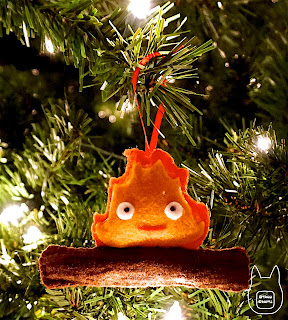 Otaku Crafts: Make Your Own Felt Calcifer Ornament
