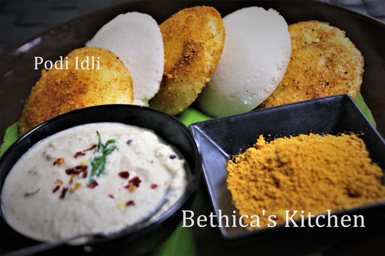 Bethica's Kitchen Flavours: Podi Idli