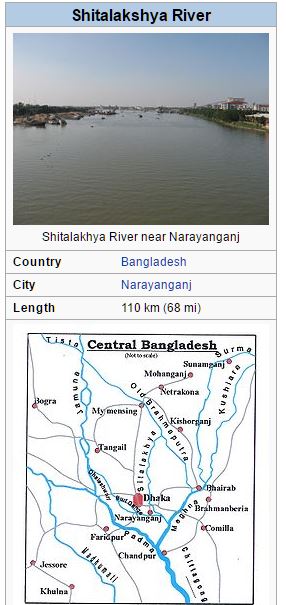 Narayanganj District: Shitalakhya River Near Narayanganj