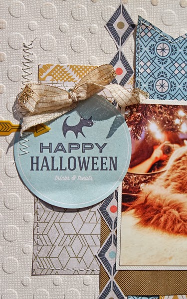 Creatively Savvy: spooky golden eyes *BasicGrey Persimmon