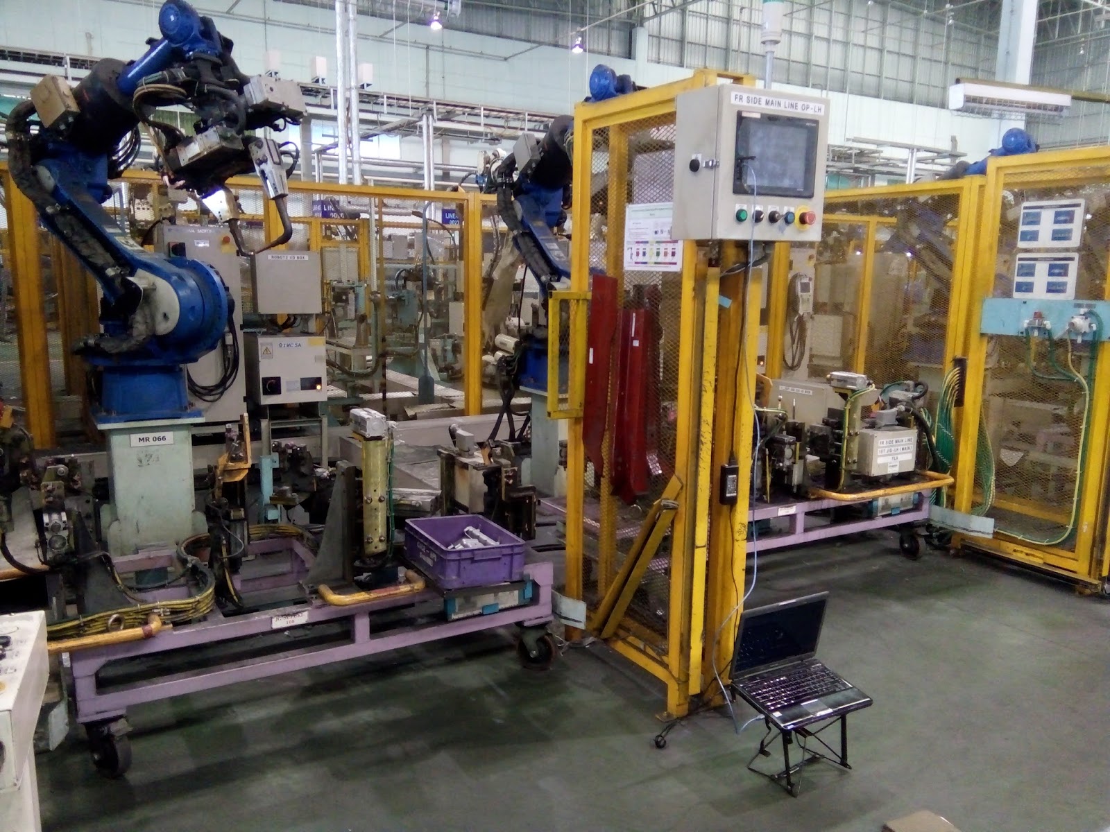 บริษัท ภพพร้อม จำกัด : งานแก้ไขเพิ่มเติมโปรแกรม PLC & HMI new Jig Spot ...