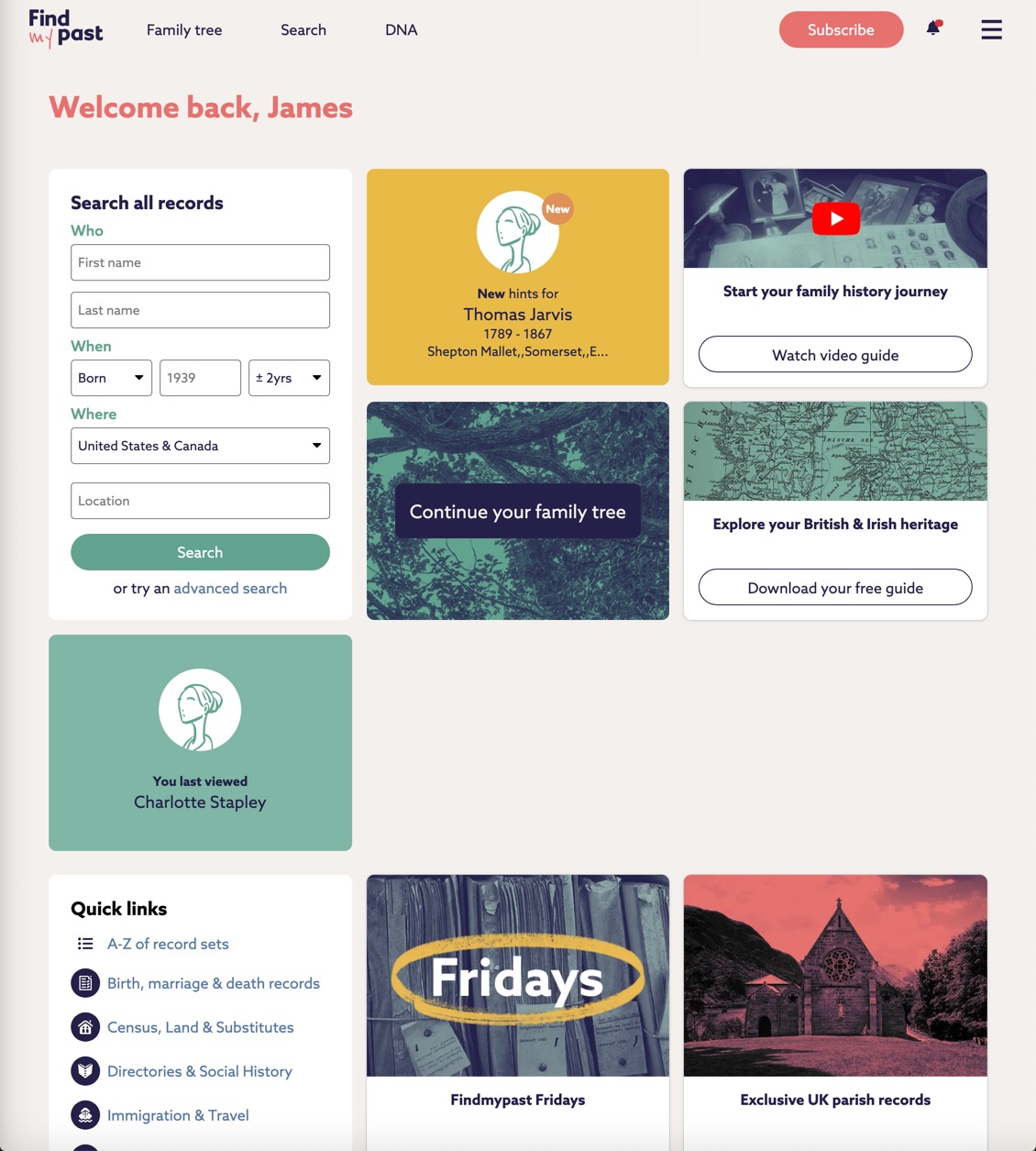 Genealogy's Star: A New Look for Findmypast