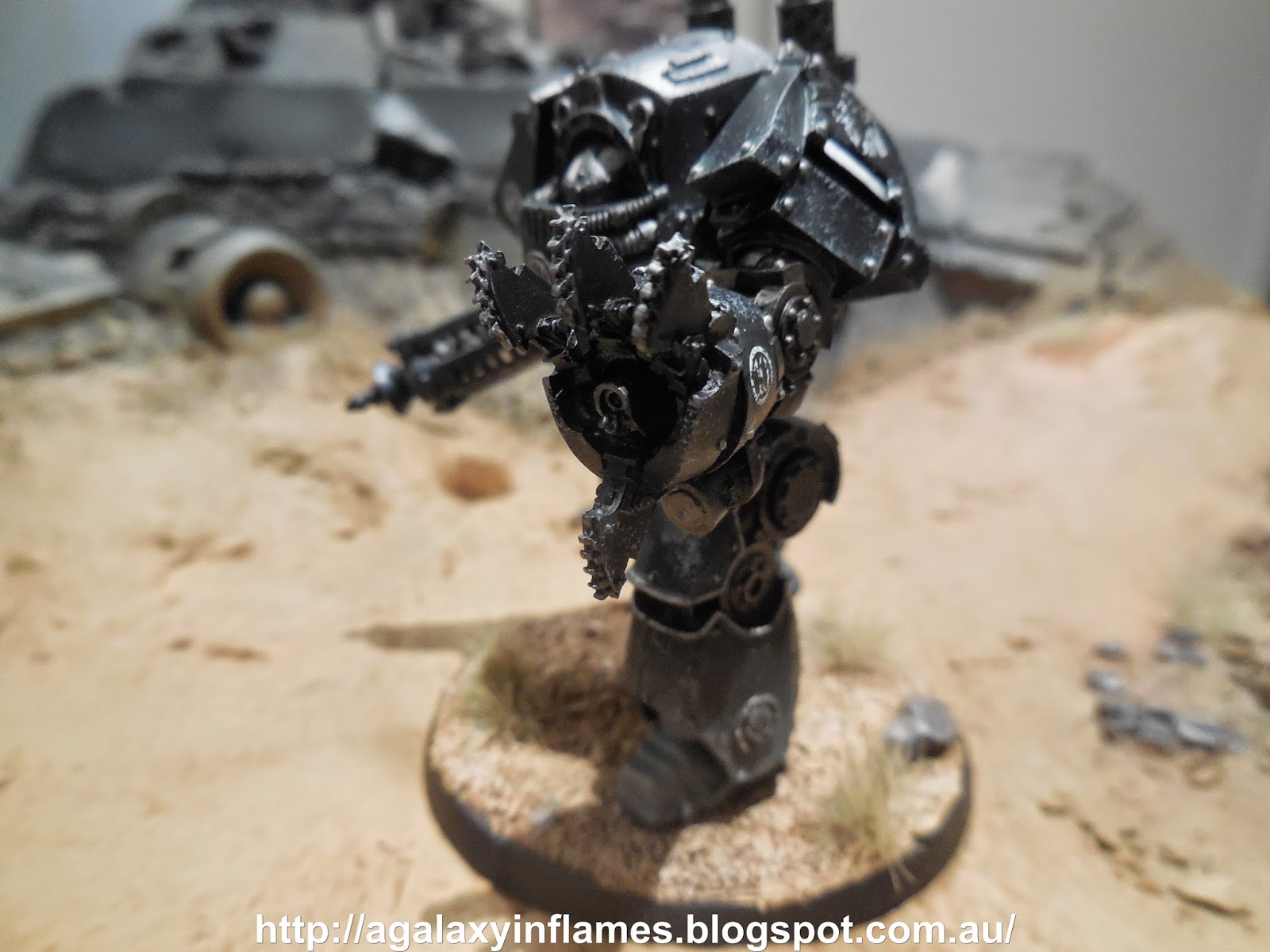 A Galaxy In Flames: Raven Guard Scimitar Jetbikes and Contemptor ...