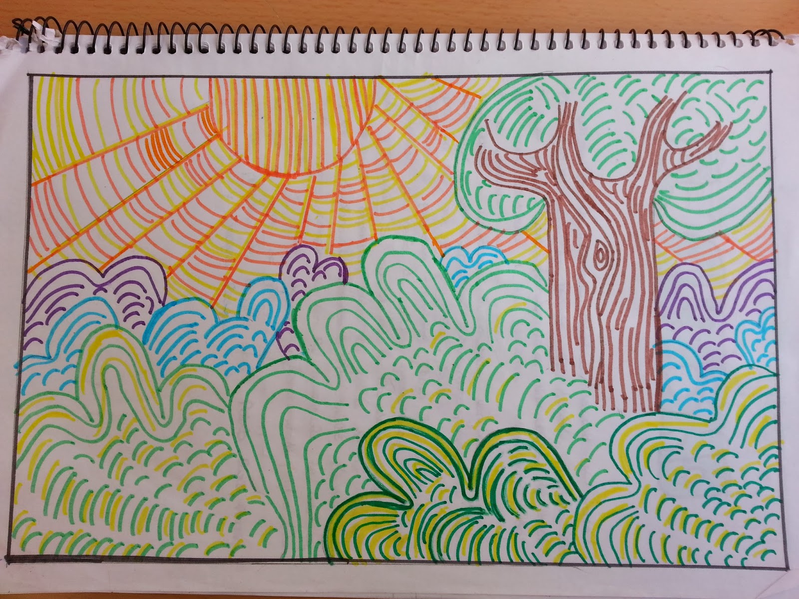 Educación Plástica y Visual - Ana Rodríguez del Castillo: "La línea ...