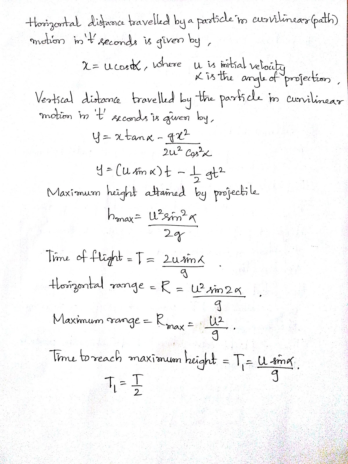 Engineering Blog: Lecture notes on Basics of Kinematics