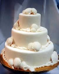 Modele Tort: TORT NUNTA - MODELE CU SCOICI