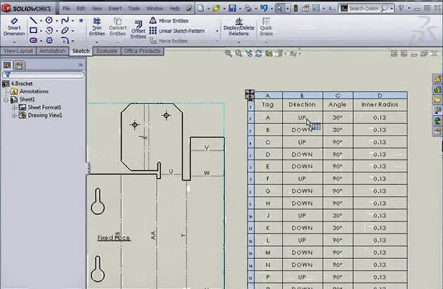 How to make Sheet Metal Flat Patterns in SolidWorks - SolidWorks Share