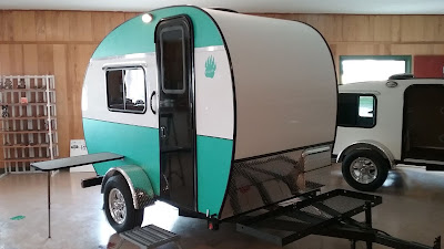 Tiny Yellow Teardrop: Rustic Trail Teardrop Campers