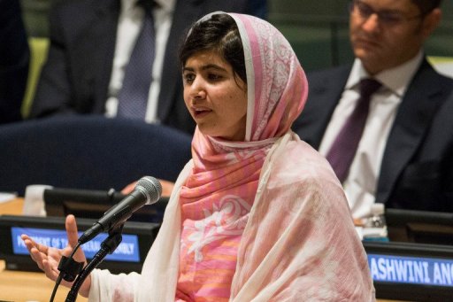 Malala Yousafzai inspirational speech at the UN yesterday
