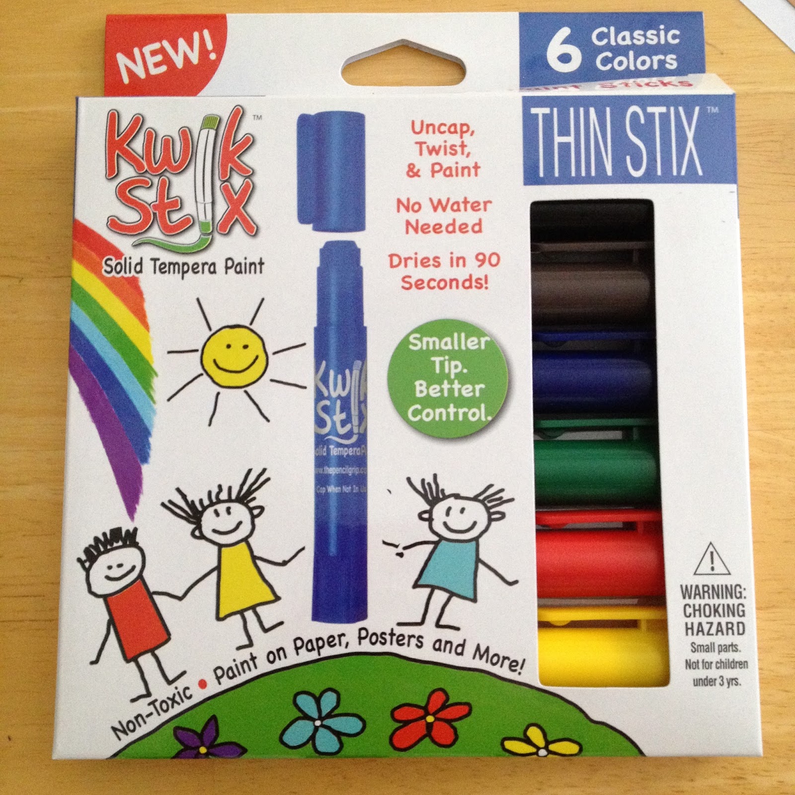 Puddle Jumping: Homeschool Review Crew - Thin Stix 6 Pack of Classic Colors