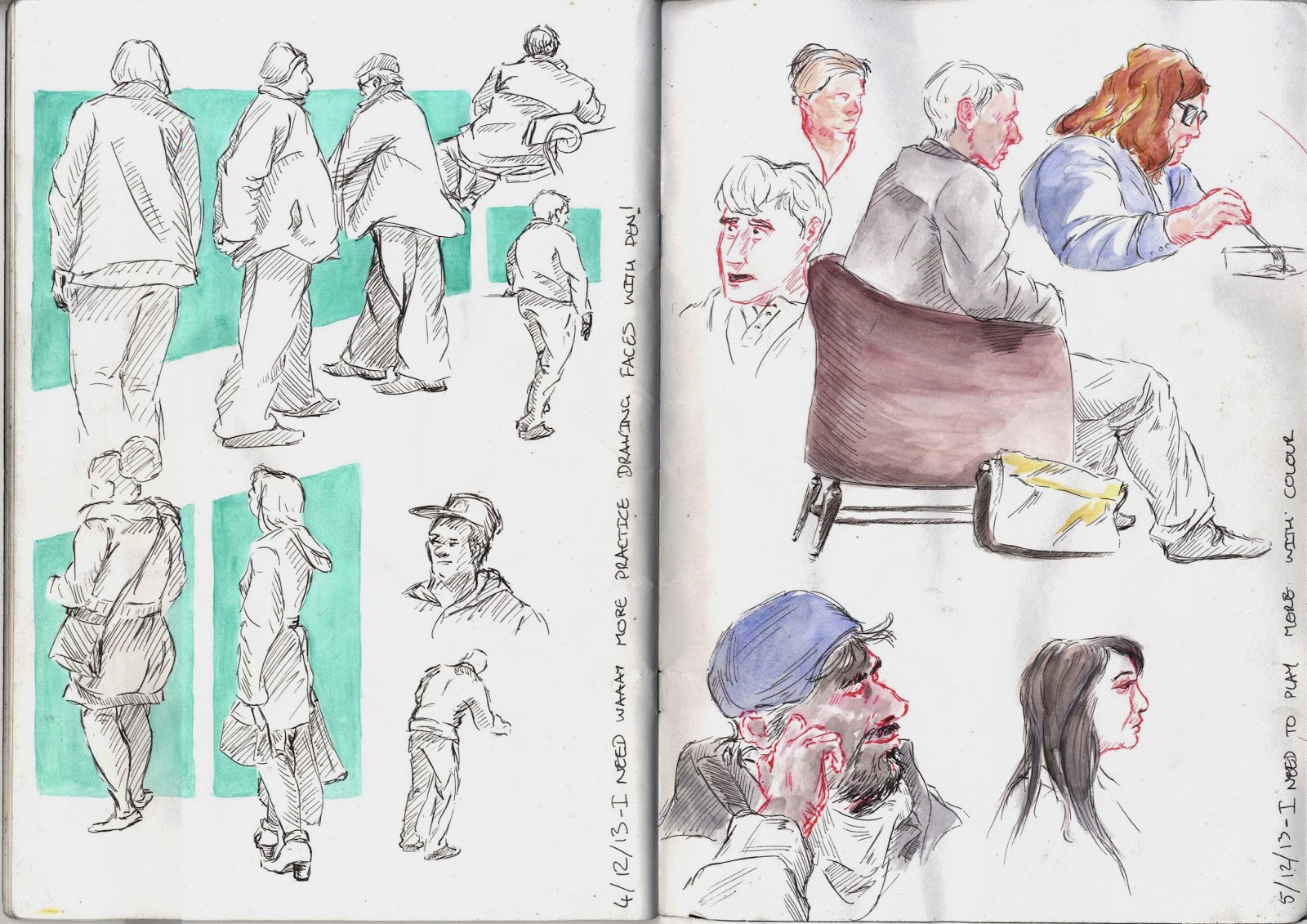 Reg Isaac: CalArts Sketchbook submission 2014