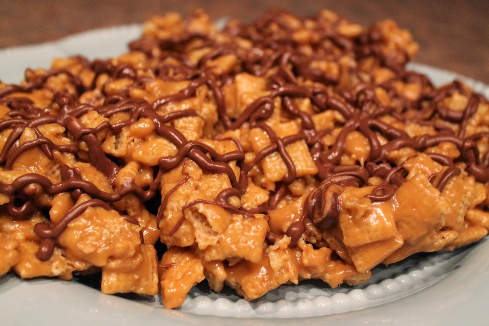 Smiley Girl Creations: Peanut butter and chocolate cereal treats AKA ...