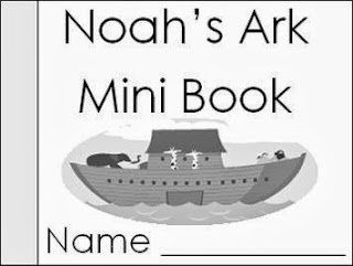 A Jewish Homeschool Blog: A Noah's Ark Mini Book for You!