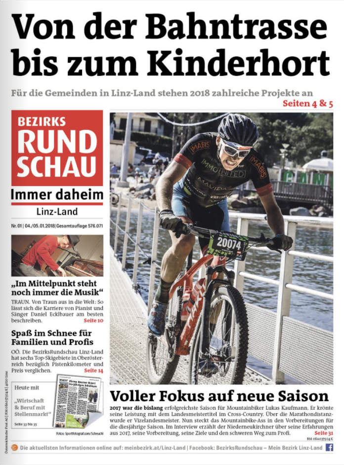 Lukas Kaufmann: TITELSEITE @ Rundschau Linz-Land