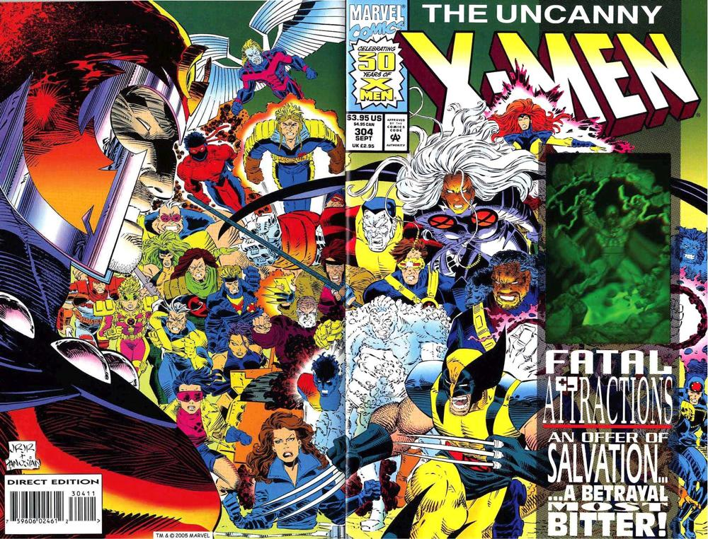 Daily Comics Mexico: Fatal Attractions Parte 3: Uncanny X-Men 304 ...