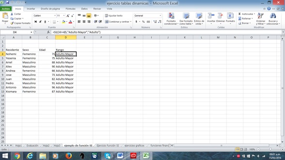 Microsoft Excel: conceptos, sintaxis y usos de las funciones