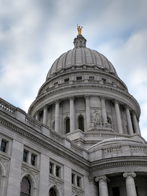 Cranberry Morning: Wisconsin's State Capitol Building