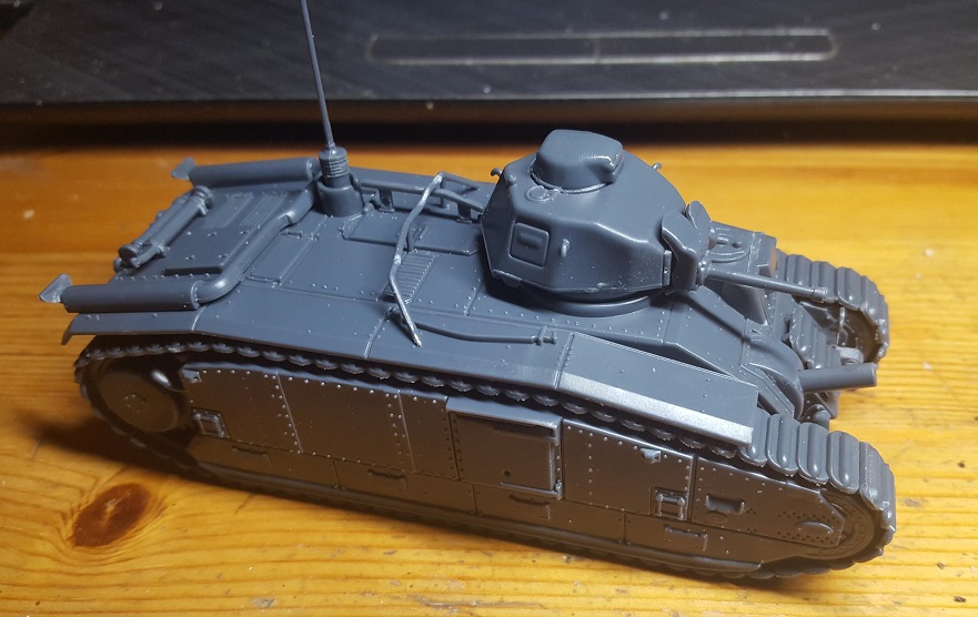 A Lead Odyssey: Warlord Plastic Char B1 Bis - Build Review