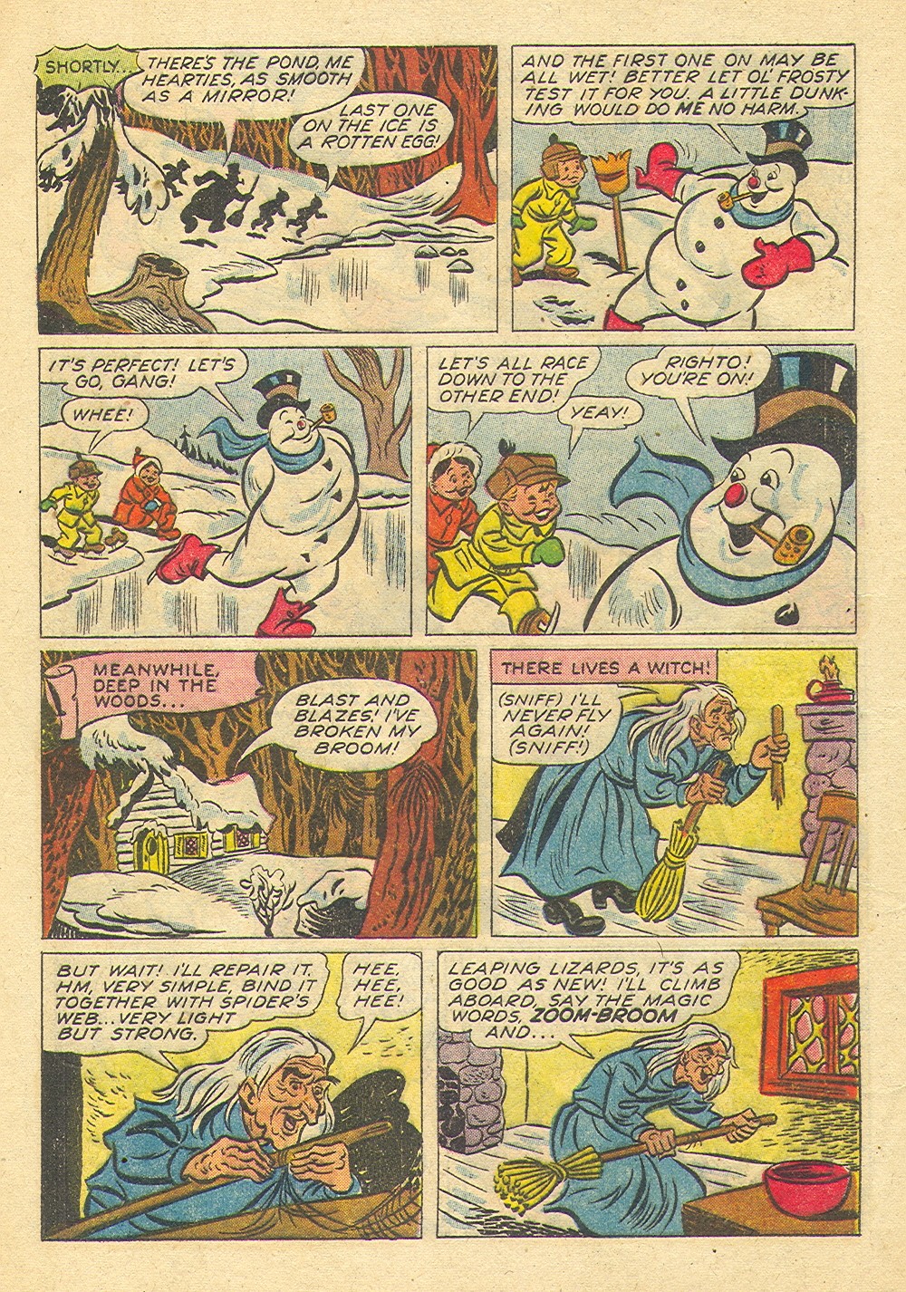 Deadpan Flook and The Blog Of Stuff!: Frosty The Snowman Recovers His Broom