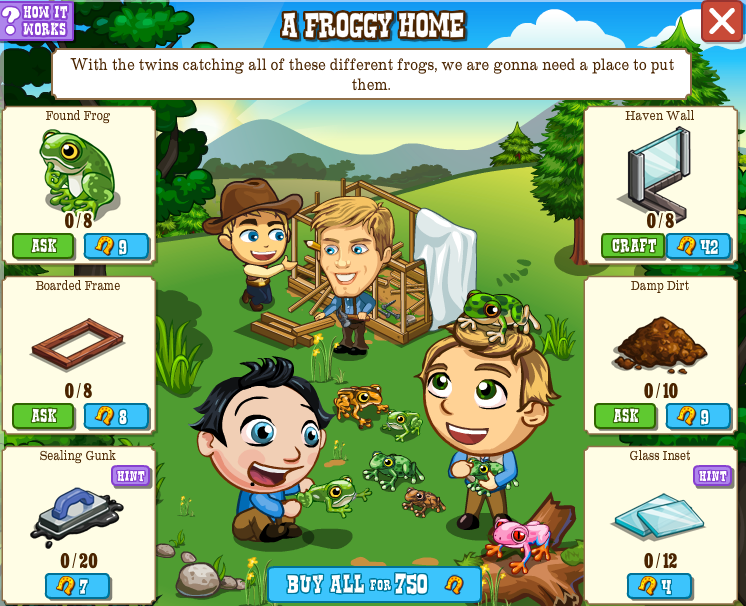 Frontierville Italia: FROG INVASION l'evento, il Frog Haven e la nuova ...