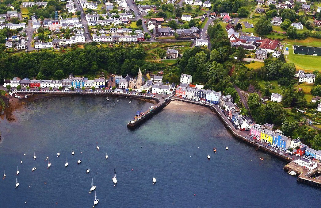 Ultima Thule: Tobermory, Scotland a colourful jewel in the Isle of Mull.