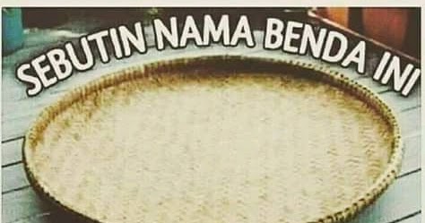 Nyiru: Alat tradisional untuk membersihkan beras - Wahyudiansyah