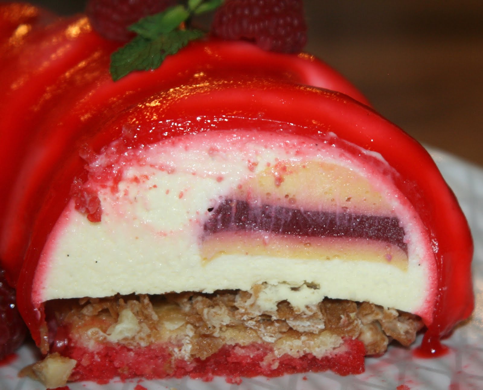 COURONNE VANILLE-PASSION-FRAMBOISE