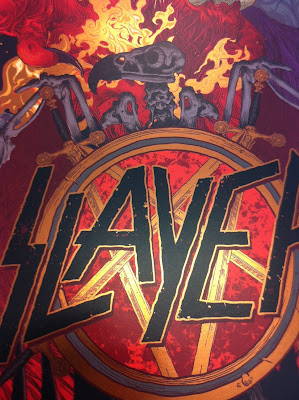 INSIDE THE ROCK POSTER FRAME BLOG: Slayer Sydney Australia Poster by ...