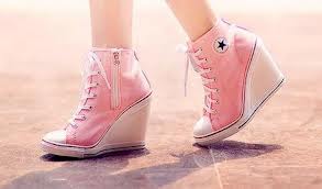 Moda: All star com salto alto que sonho *-*(Fraancy Aki