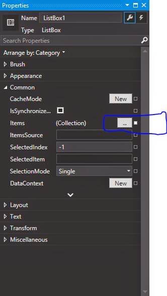 How to add item into the listBox in windows phone How to add item into the listBox in windows phone