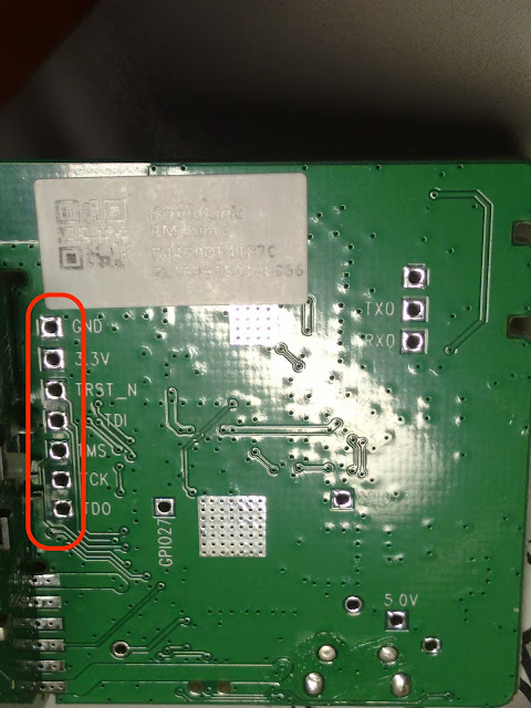 JTAG PIN Identification