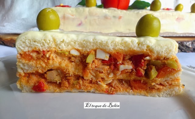 Recetas Bbss Pastel Salado De Pan De Molde Sin Corteza