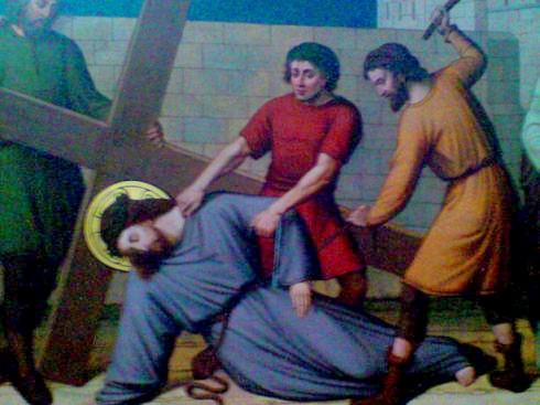 ~The Three Prayers: The Seventh Station~Jesus Falls the Second Time ...