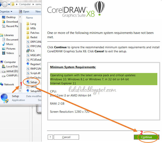 cara install coreldraw x8 dan aktivasi
