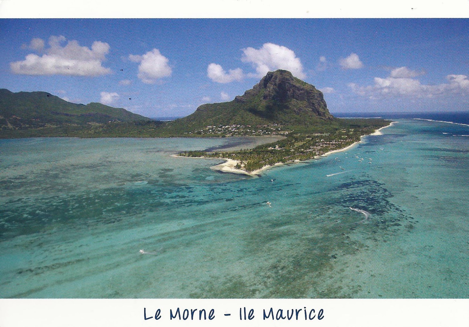 A Journey of Postcards: Le Morne | Mauritius