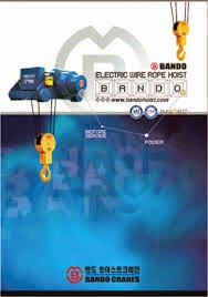 BANDO HOIST CRANE (ELECTRIC WIRE ROPE & ELECTRIC CHAIN): BANDO HOIST ...